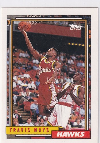 Topps 1993 Basket NBA Card Nr. 252 Travis Mays | eBay