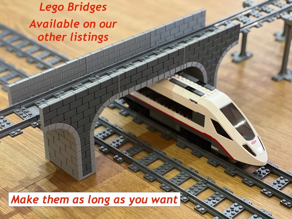 LEG0 train set supports Extra Top Section Track 60337 60051 60052 60198 ...