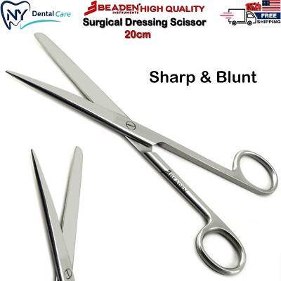 Dressing Dental Operating Hospital Cutting Suture Scissor 20cm Sharp ...