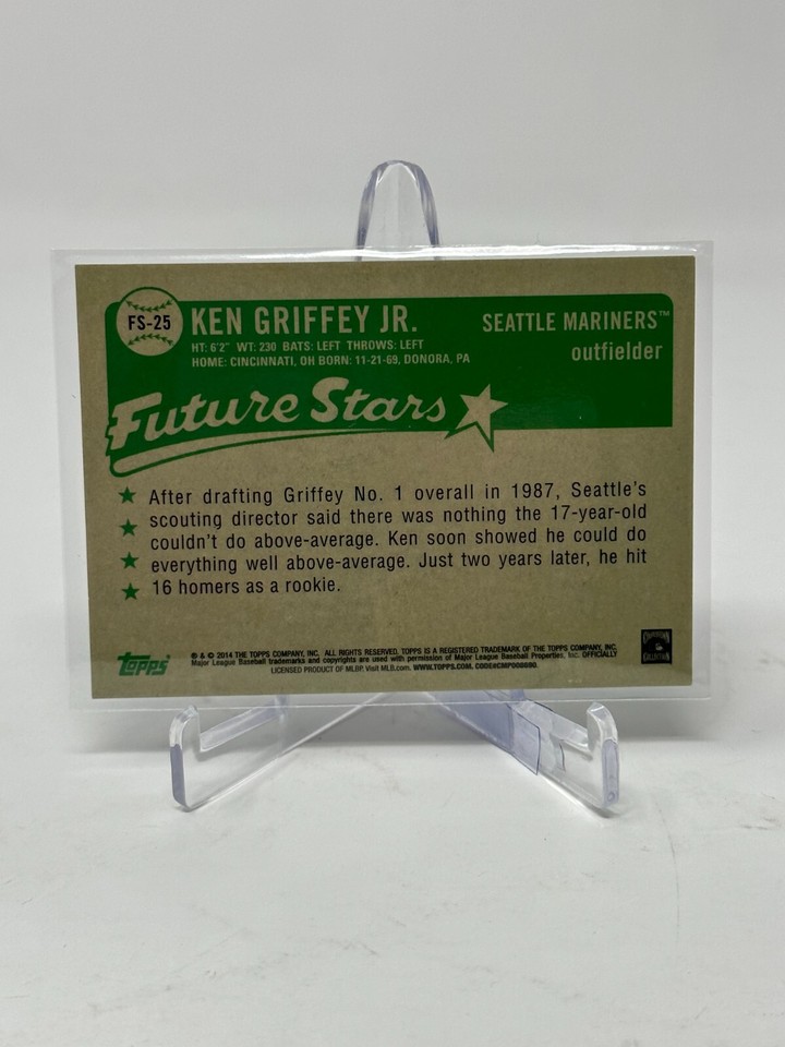 2014 Topps Future Stars Baseball Ken Griffey Jr. Card #FS-25 | eBay