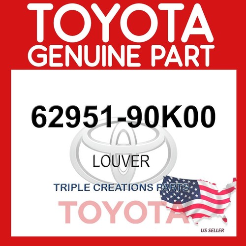 62951-90K00 GENUINE OEM Toyota LOUVER 6295190K00 | eBay