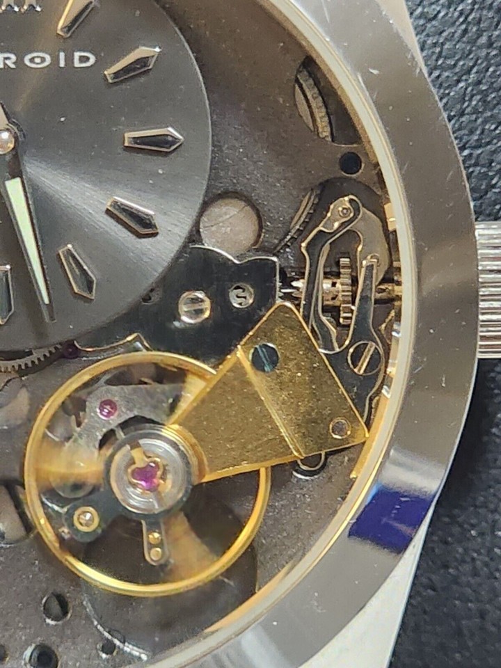 Android Aragon Rare Automatic Watch Men's Double Escapement Double ...