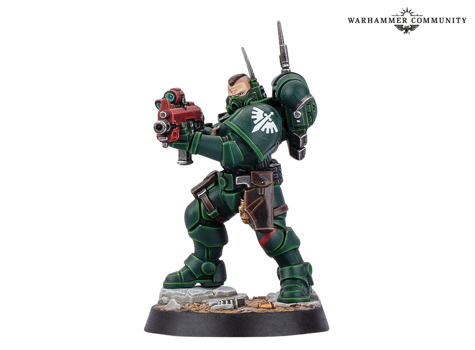 Warhammer Heroes Series 6 WH40K Strike Force Variel Space Marines ...