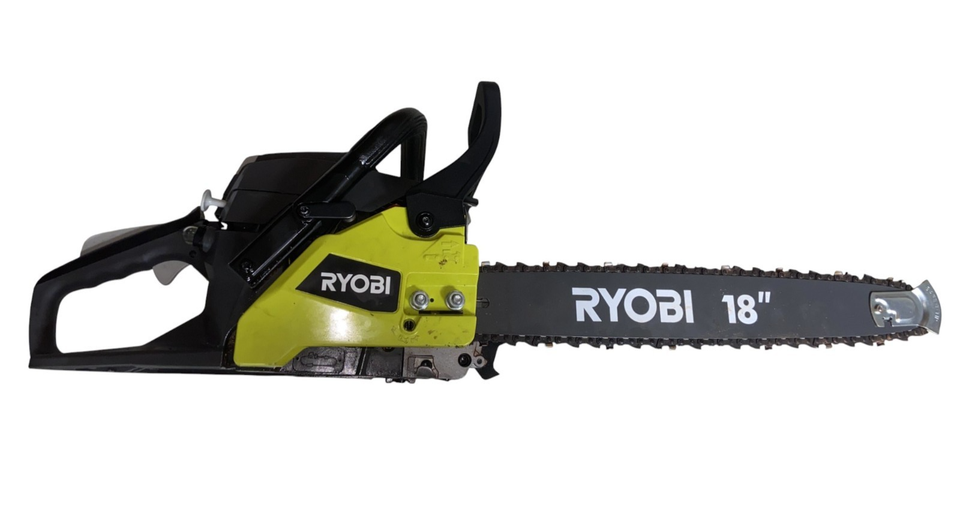 Ryobi RY3818 2-Cycle 18" 38cc Gas Powered Chainsaw WITH CASE! | eBay