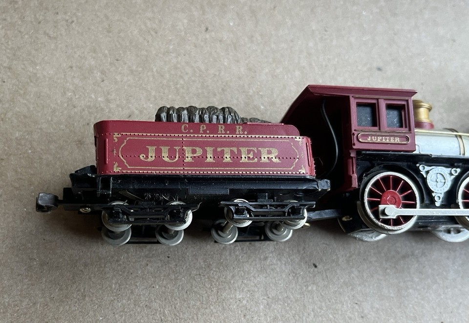 Bachmann HO 4-4-0 Central Pacific Jupiter Steam Locomotive Engine ...
