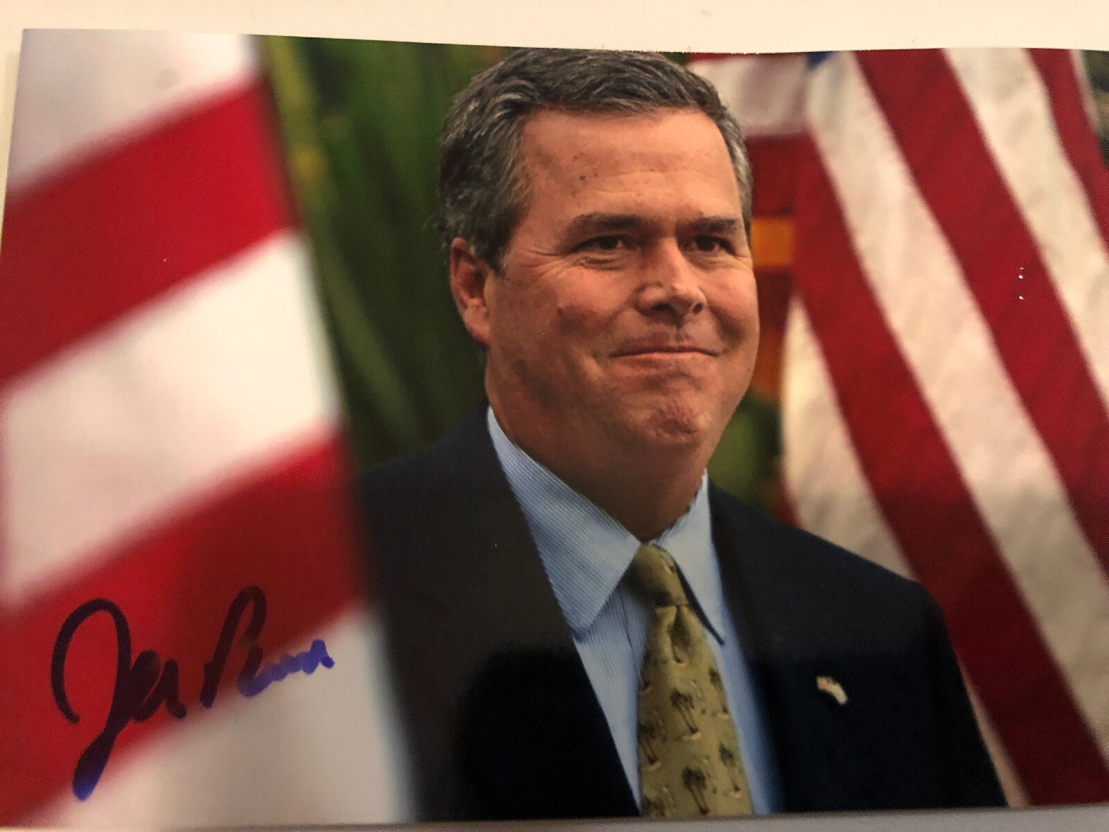 Jeb Bush Signed 4x6 Photo Presidential Governor Auto President Rare | eBay