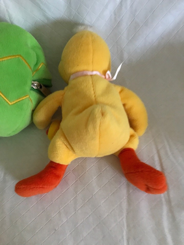 Good Stuff Plush Green Easter Egg Unzips Removable Chick Plush Beanie ...