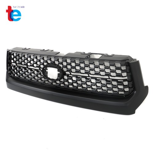 Front Grille&Hood Bulge Molding Set For Toyota Tundra 2014-20 Black ...