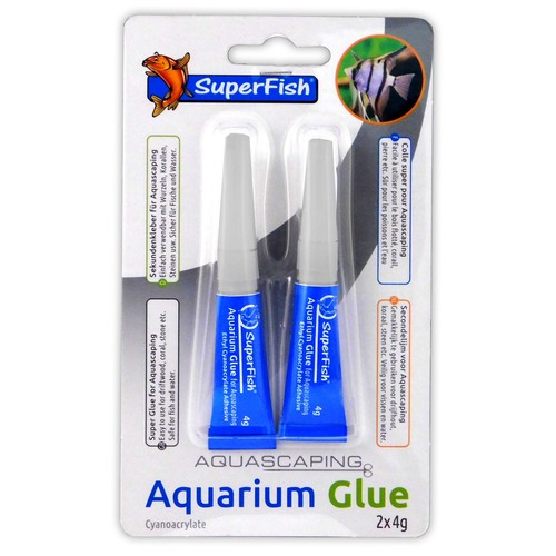 Superfish Aquarium Glue Plant Adhesive Gel Decoration Aquarium Fish ...