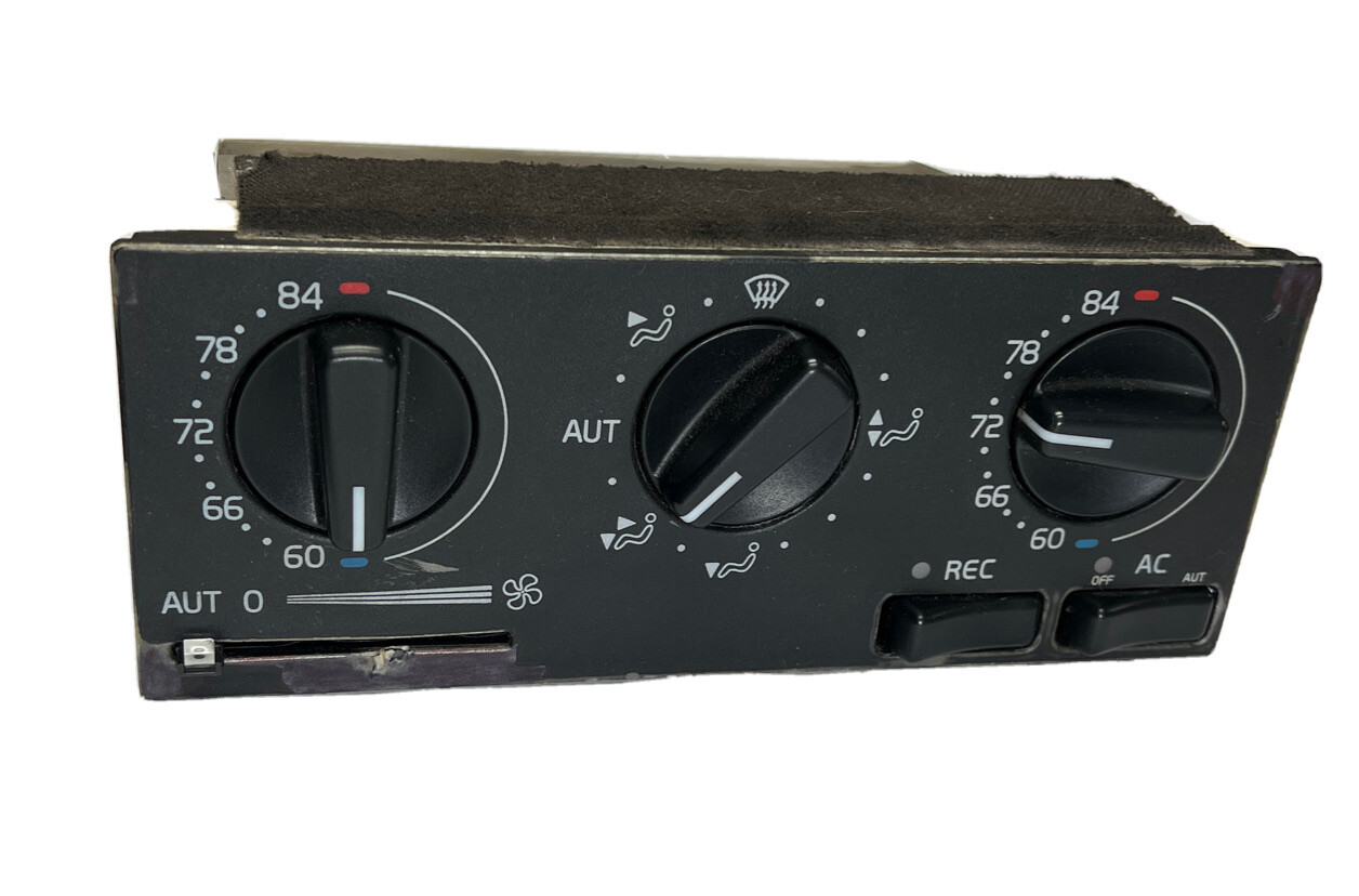 Volvo 850 automatic climate control AC HEAT temperature dual zone 93-97 ...