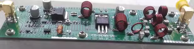 15W RF power amplifier FM Amplifier / FM radio module 87MHz-108MHz ...