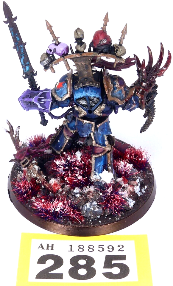 Warhammer 40K Chaos Space Marines Night Lords Abaddon the Despoiler | eBay