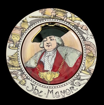 Royal Doulton Professional Series Decorative The Mayor Plate 10 1/2 ...