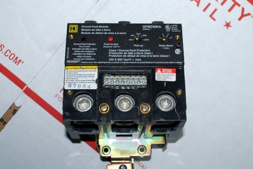 Square D Ground Fault Module GFM250KA For Circuit Breakers 3P Max. 250A ...