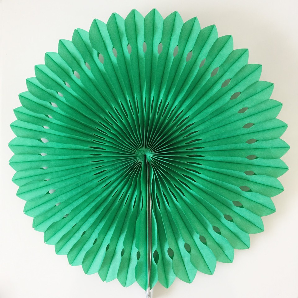 Tissue Paper Flower Hanging Fan Wedding Birthday Garland Party Decor ...