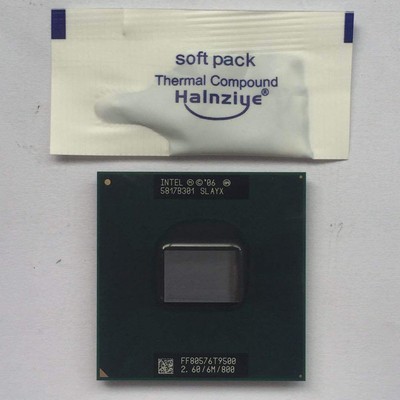 Original Intel Core 2 Duo T9500 2.6 GHz Dual-Core (FF80576GG0646M ...