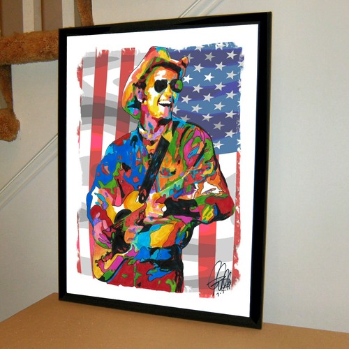 Jerry Reed Guitar Country Rock Music Poster Print Wall Art 18x24 | eBay