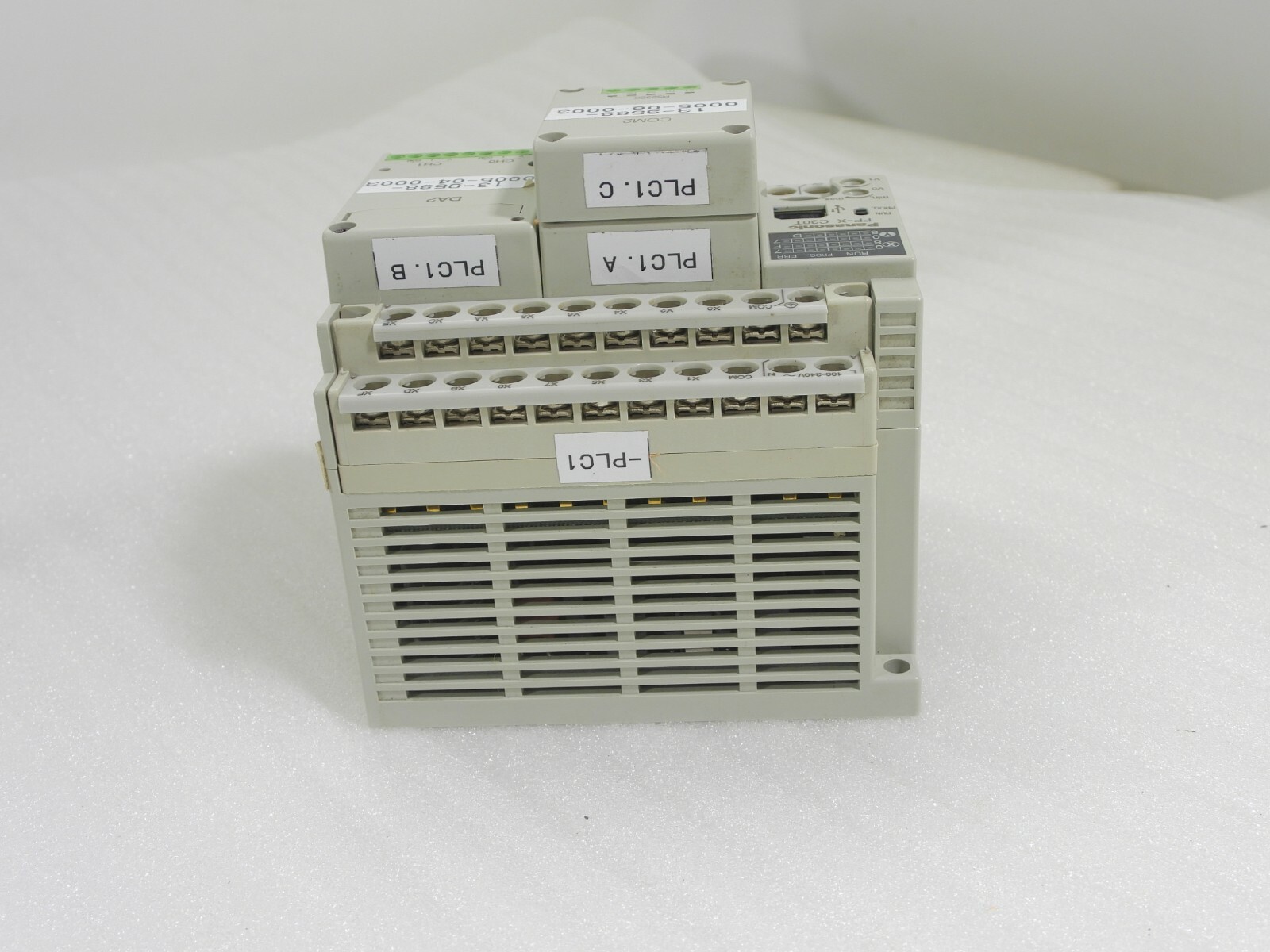 Panasonic FP-X C30T AFPX-C30T Control Unit & AFPX-DA2 & AFPX-COM2 ...