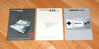 Nintendo DS Lite Game Boy Micro Club Nintendo Promo Flyer Invitation ...