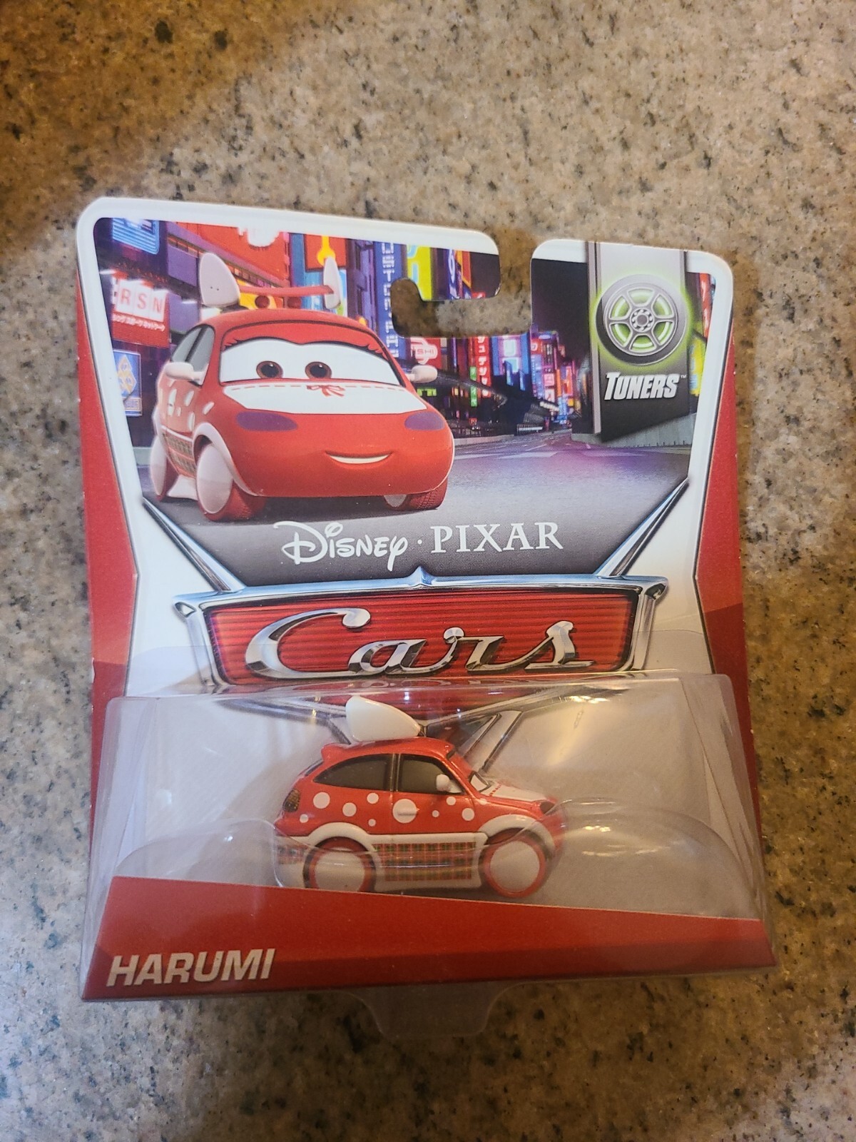 2012 Pixar Disney Cars RED TUNERS HARUMI 5/10 new sealed FREE SHIPPING ...