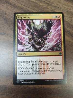 1x Blightning -NM English MTG - Masters 25 | eBay