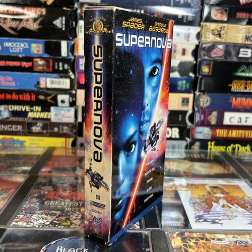 Supernova 2000 VHS Tested Rental James Spader Angela Bassett Cosmic ...