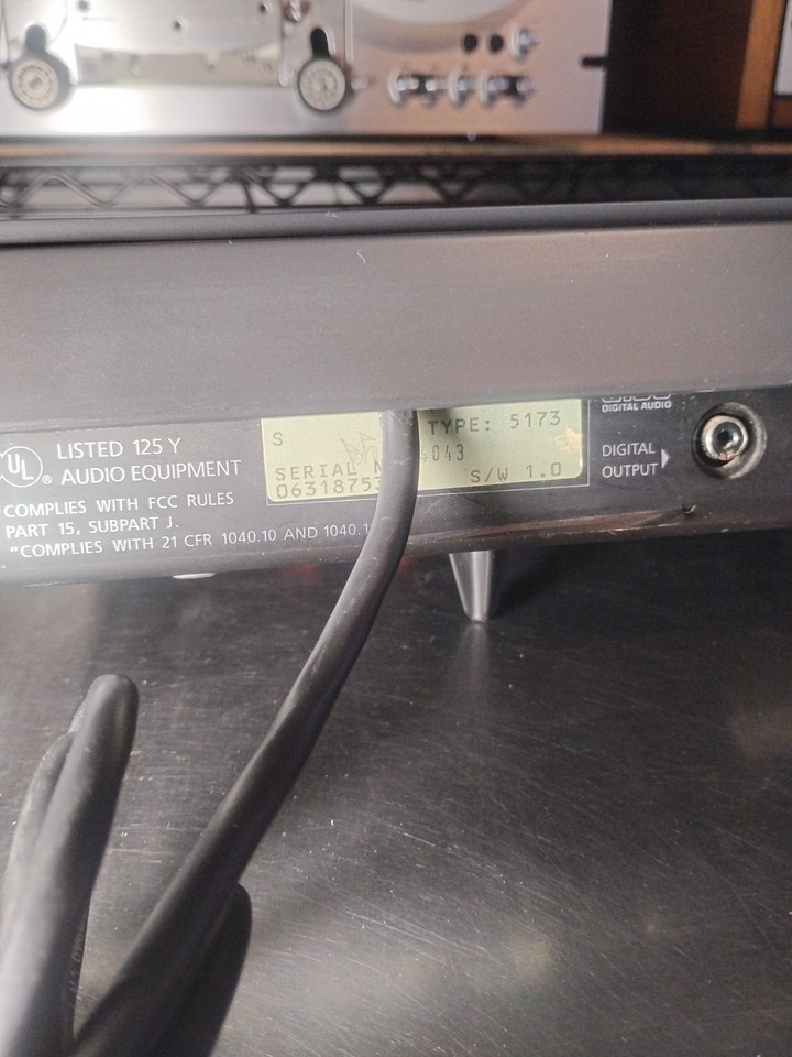 Bang & Olufsen Beogram CD 4500 Original Type- 5173 Compact Disk Player ...