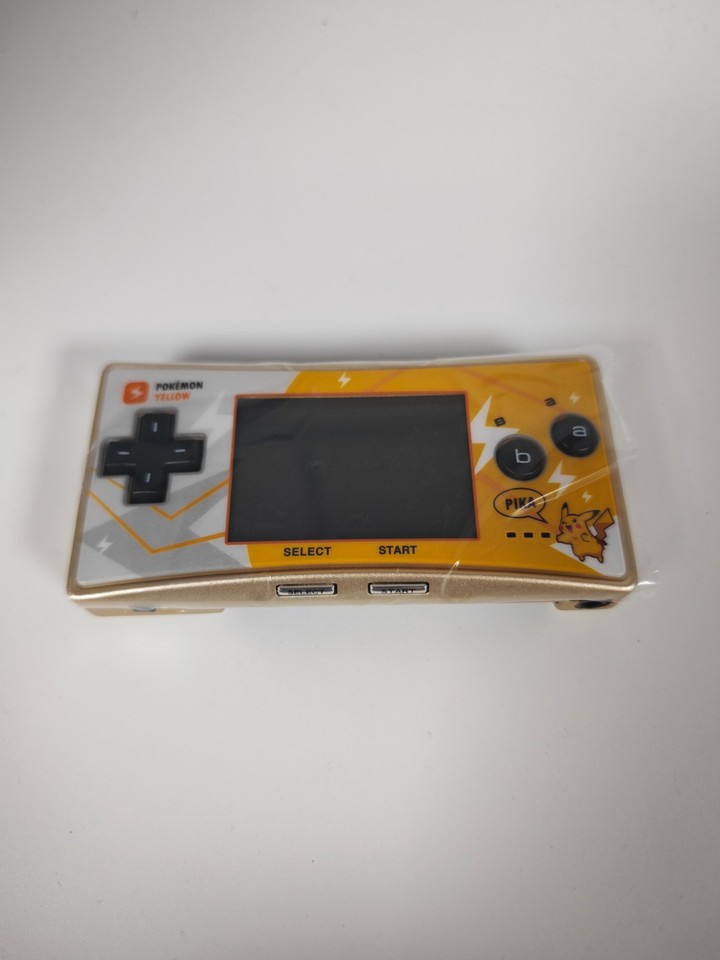 Nintendo Game Boy Micro Golden Pikachu Second-hand game console | eBay