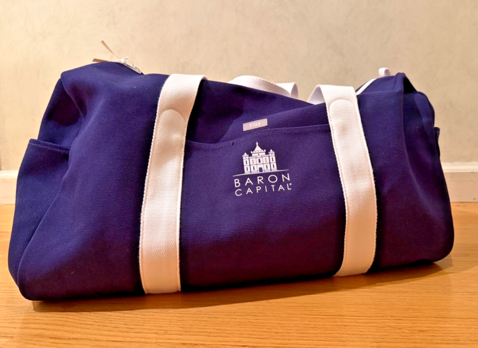 NWT Baron Capital FIGS Duffle Bag Navy/White | eBay UK