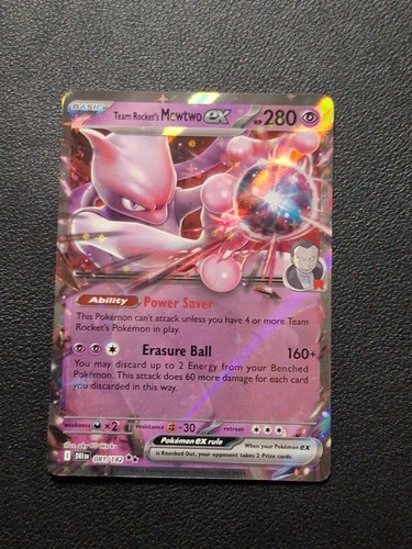 Pokemon Scarlet & Violet Destined Rivals Mewtwo EX 039/098 NM | eBay