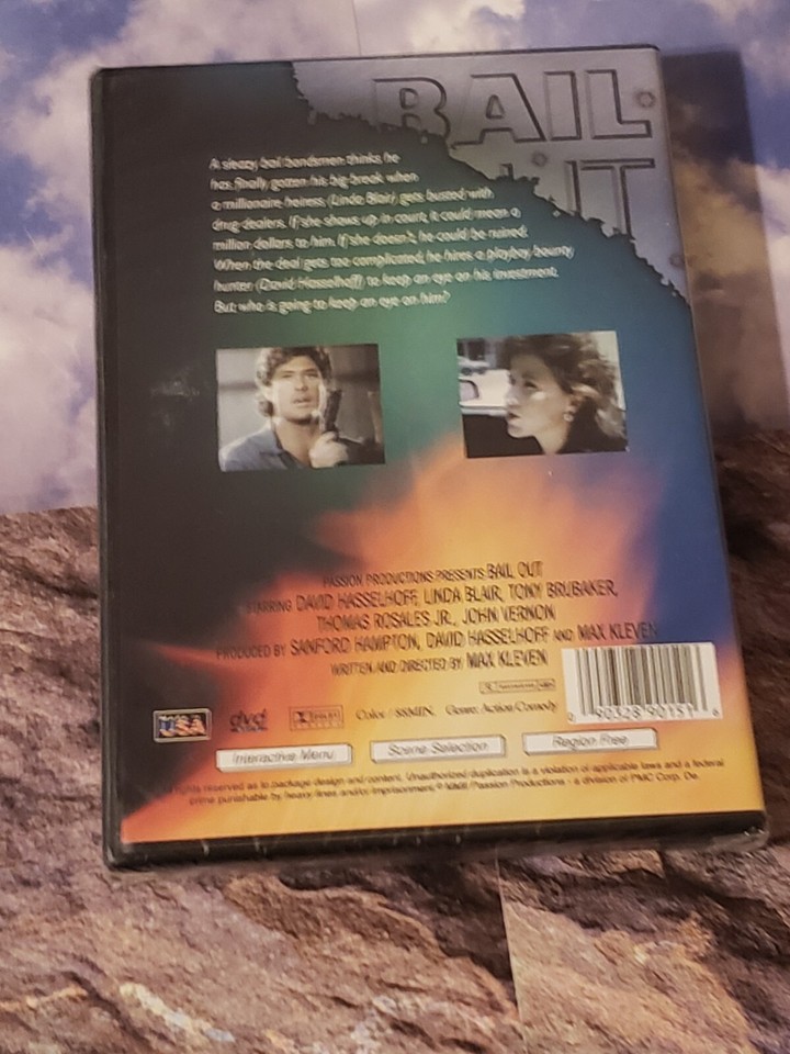 BAIL OUT - DVD - DAVID HASSELHOFF, LINDA BLAIR - NEW SEALED | eBay