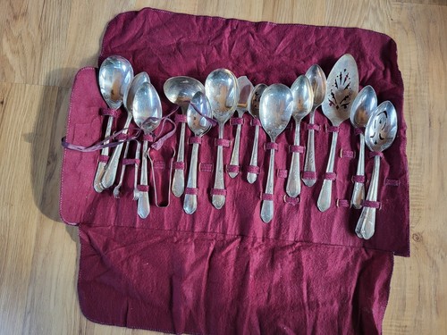 Vintage Lot Of 23 Wm A Rogers Oneida A1 Plus Meadowbrook Heather Spoons ...