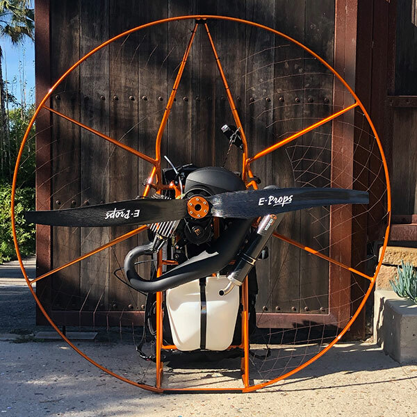 Miniplane ABM Rigid Cage Paramotor featuring the Vittorazi Moster Plus 185cc | eBay