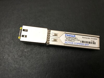 Finisar FCLF8522P2BTL SFP-T 1000BASE-T SFP-T Copper RJ-45 SFP ...