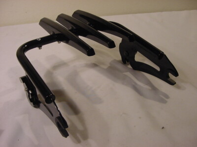 QUICK RELEASE LUGGAGE RACK FOR TOURING HARLEY DAVIDSON - OFF A 2015 | eBay