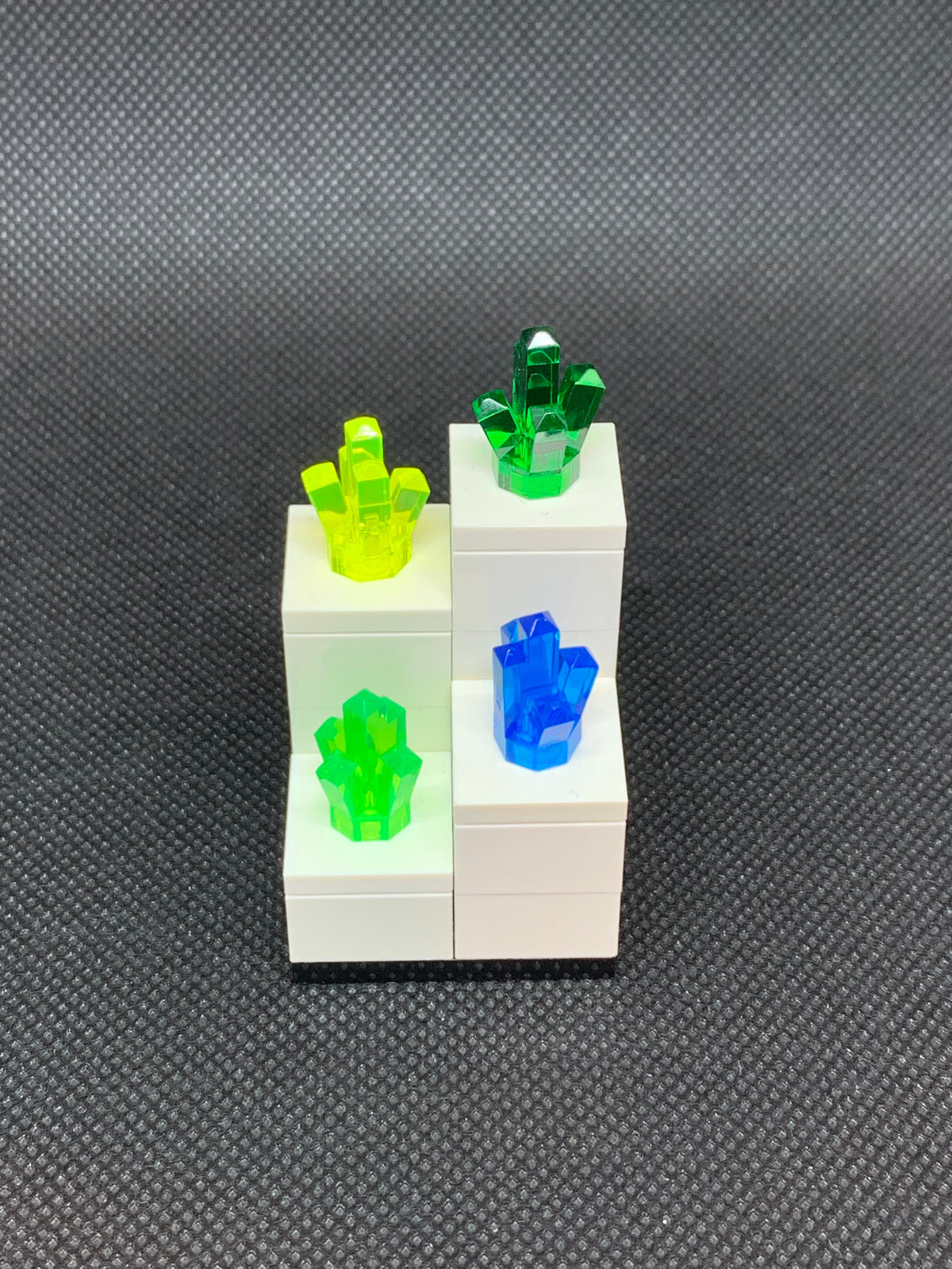 Lego Gemstone Mineral Display Crystal Saphire Emerald Tourmaline Topaz ...