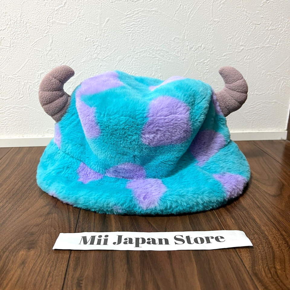 Tokyo Disney Resort Monsters Inc Sulley Sully Ears Fluffy Bucket Hat ...