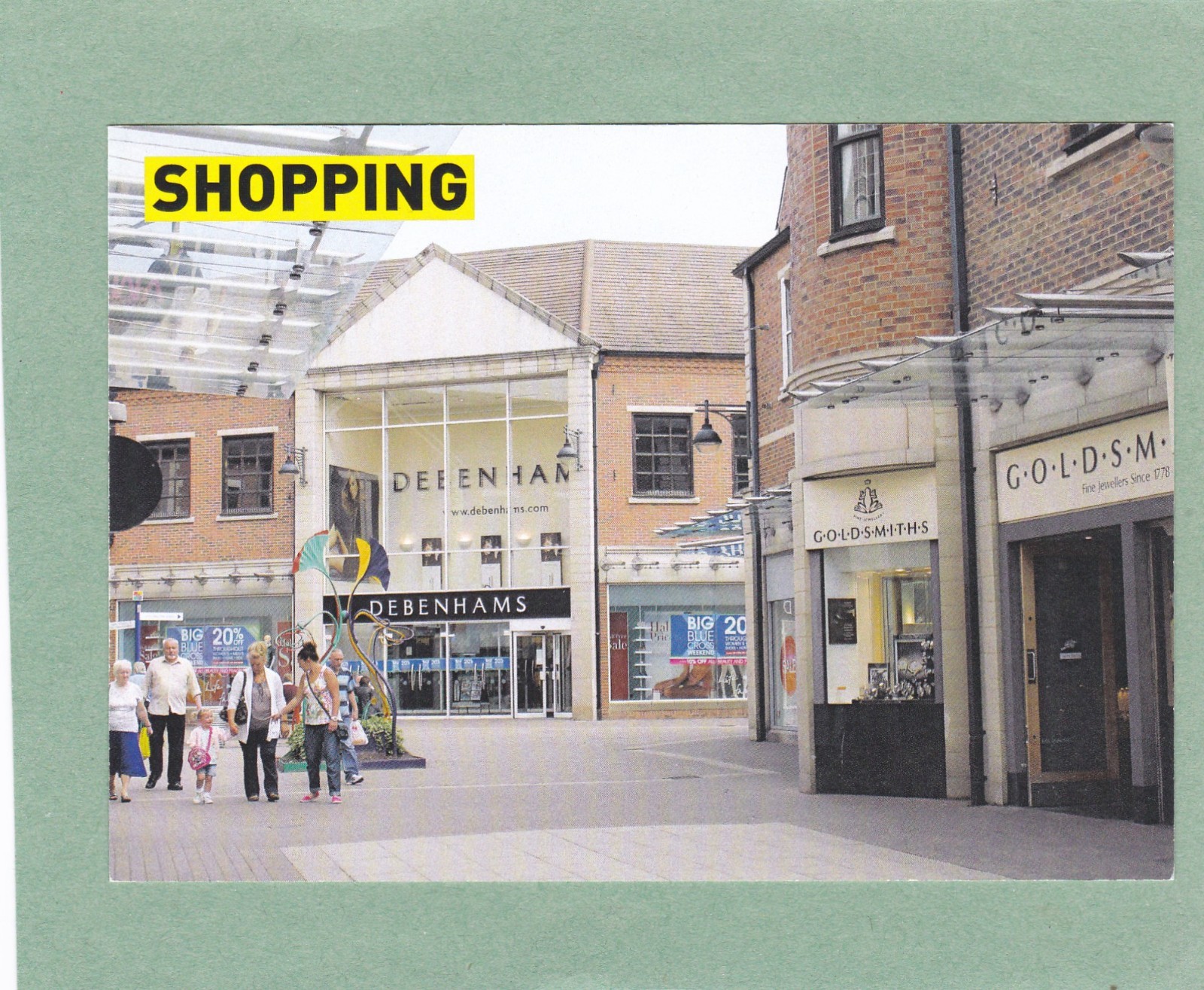 STOCKTON HIGH STREET MODERN POSTCARD UK POST FREE | eBay UK