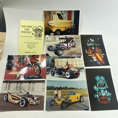 Rat Fink Car Photos 1991 Ed Big Daddy Roth Special Collectors Edition ...