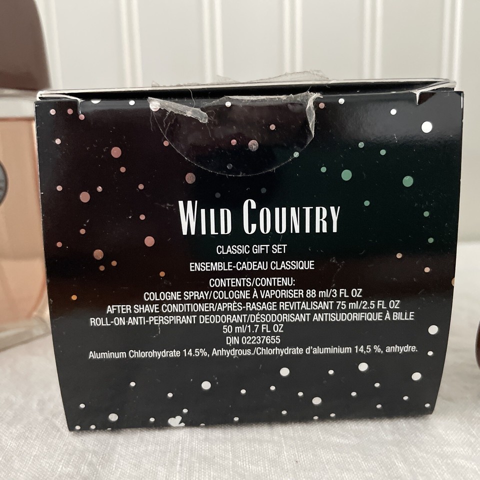 Wild Country Avon 3 pc Classic Gift Set 3 oz Cologne After Shave ...