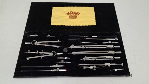 Rare large Vintage Bofa Technical Drawing Compass Set D420 | eBay