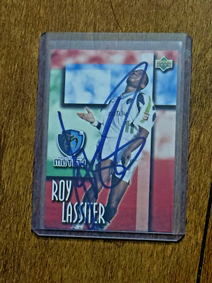 ROY LASSITER SIGNED CARD Tampa Bay MUTINY SIGNED 1997 UPPER DECK MLS ...