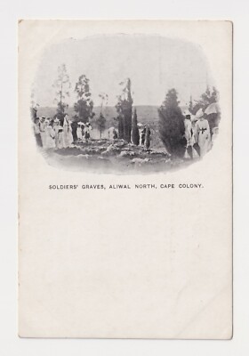 UK COLONIAL BOER WAR SOLDIERS' GRAVES, ALIWAL NORTH, CAPE COLONY CIRCA ...