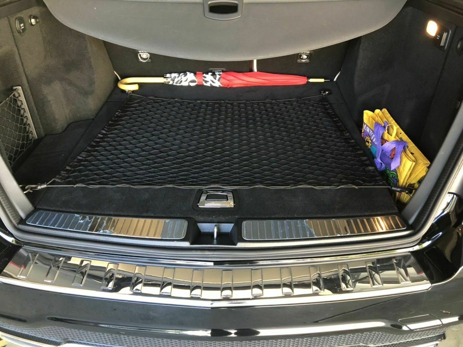 Rear Trunk Floor Style Organizer Mesh Cargo Net for MERCEDES-BENZ GLK ...
