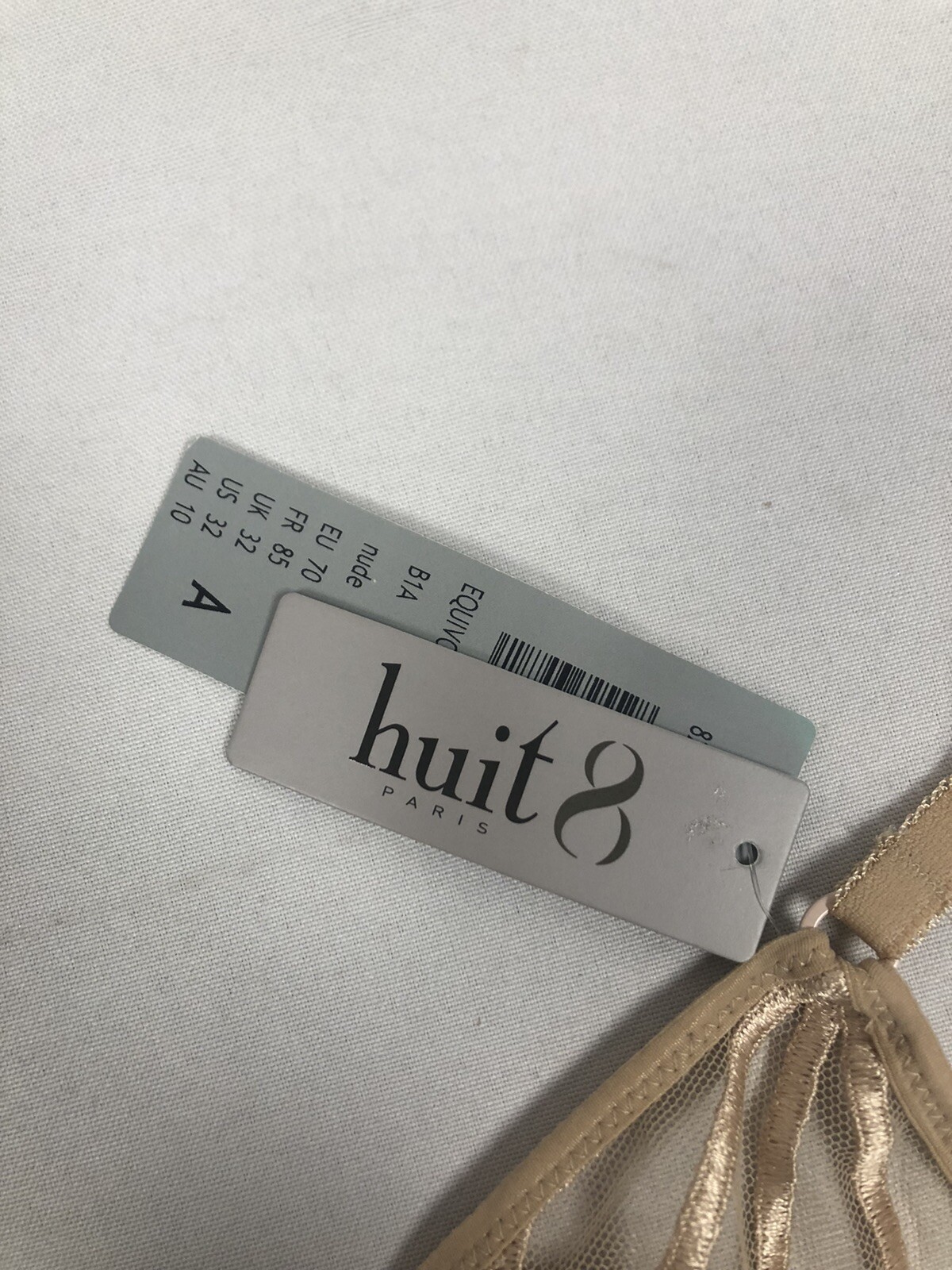 Bra Woman Huit8 Size 85A Color Grey New | eBay