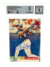 Bo Jackson Rookie Cards Checklist, Gallery, and Memorabilia Guide