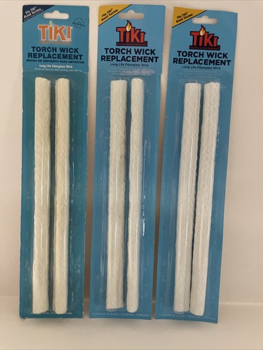 Tiki Torch Wick Replacement 3 -2 Pack Replacement Wicks | eBay