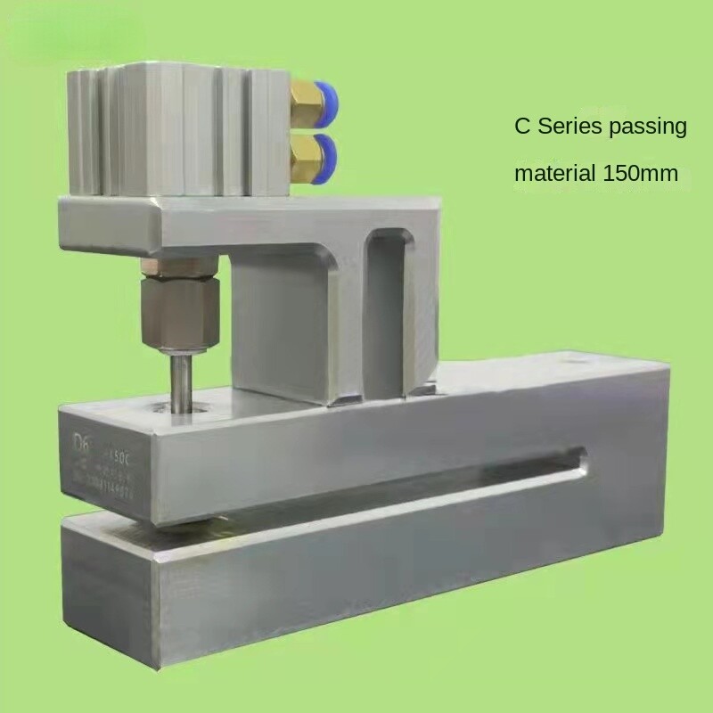 D2/C Long Type Pneumatic Round Hole Plastic Bag Punch Machine Bag ...