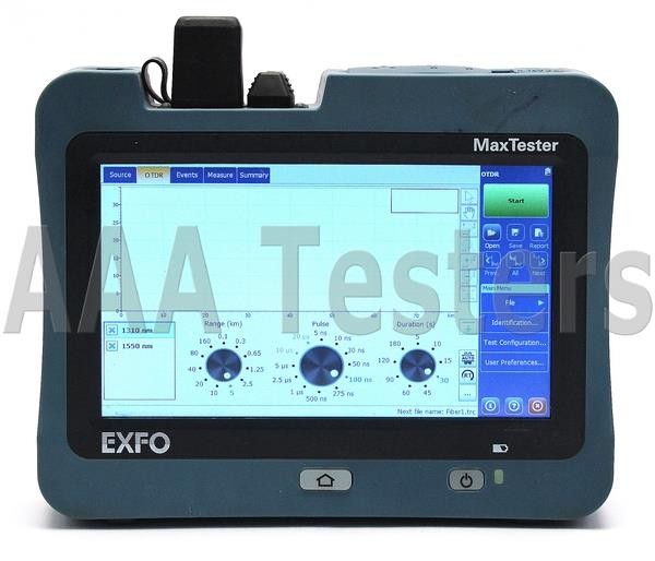 EXFO MAX-715B MaxTester SM Fiber OTDR w/ PM & VFL MAX-715B-M1-EI ...