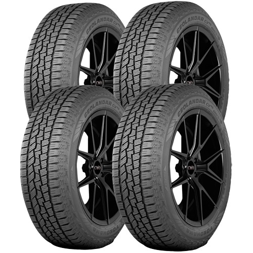(QTY 4) 235/55R17 Yokohama Geolandar CV 4S G061 103V XL Black Wall ...